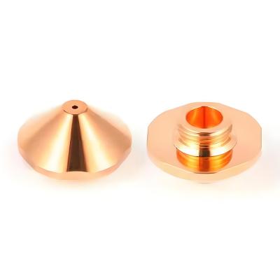China EAA 1324858 1324860 CO2 Copper Laser Cutting Nozzle 0.8-2.7mm New for for sale