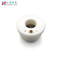 China D37 H24.3 M11mm Laser Ceramic Nozzle Holder New Condition Ceramic Cutting Machine Body for Hankwang HCH-S01201 Ceramic Rings for sale