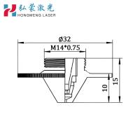 China LRTN03/04 Professional Design High Performance M14 D32 H15 Exquisite Structure New Condition for Raytools Fiber Laser Cutting No for sale