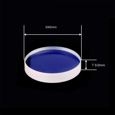 China Mazak Laser Cutting Head Accessory-New D42 T9.0mm Optical Protective Lens Z50SA015350 Fiber Laser Protection Window for sale