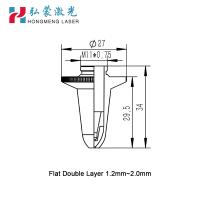 China BOCHU Original Fiber Laser Cutting Nozzle New Condition Compatible with BLT421T BLT441T BLT520H Laser Cutting Head for sale