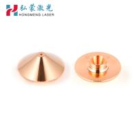 China LPTN01 D28 M11 H15 Copper Chrome Plated Fiber Laser Cutting Nozzle for Precitec WSX Han's Laser Head for sale