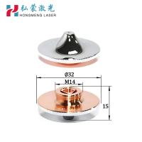 China LRTN08 D32 M14 H15 Double Layer Chrome Plating Laser Cutting Nozzle for Raytools Laser Cutting Head for sale