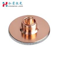 China LPTN04 D28 M11 H11 Double Layer Copper Chrome Fiber Laser Cutting Nozzle New Condition for Precitec WSX Han's Laser Head for sale