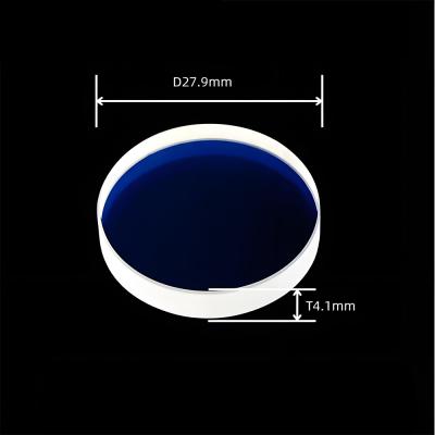 China New Fiber Laser Protective Window Lens 27.9*4.1mm & 37*7mm Sizes for Raytools Laser Cutting Head for sale