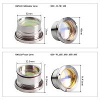 China D30 F75/100 Laser Collimating Lens D30 F125/155/200 Focusing Lens Assembly for Raytools BM110 BM111 Laser Cutting Head for sale