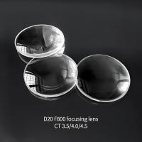 China Fused Silica D20 F800 CT4.0 Laser Welding Focusing Lens for CQWY Qilin WSX Hanwei for sale
