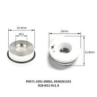 China Precitec Original 1064nm Fiber Laser Ceramic Nozzle Holder New ProCutter LightCutter Laser Cutting Heads Model PT348-1051 for sale