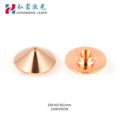 China For RayTools Original New Laser Cutting Nozzles 120AU3515A 120AU3615A for BM114 BM115 Laser Cutting Head for sale
