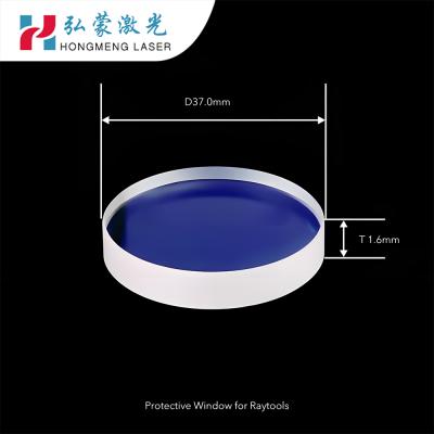 China For Raytools Original D37*T1.6mm Laser Protective Glass Lens New Condition Metal Fiber Laser Cutting Head with Protection for sale