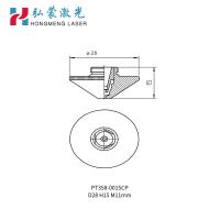 China Centricut Nozzle PT358-0007/0015CP New Condition Fiber Laser Cutting Equipment Parts for Precitec for sale