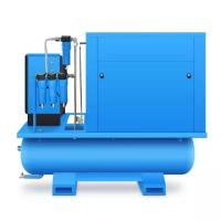 China High Quality Custom All in One Screw Air Compressor the Industrial Air Compressors with Different Power Options for sale