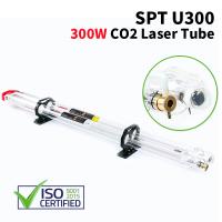 China Hot Sales SPT U300 300W CO2 Laser Tube 1064nm Wavelength for High Power Laser Cutting Machine Brand New for sale