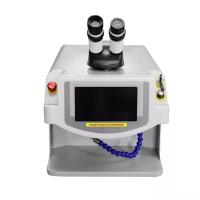 China 200W Handheld White Desktop Jewelry Laser Welder Mitsubishi 100-200W Output 0.1-10ms Air Cooling New 2 Years Warranty for sale