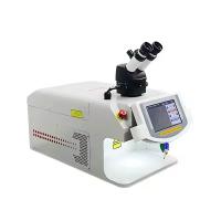 China 200W Handheld White Desktop Jewelry Laser Welder Mitsubishi 100-200W Output 0.1-10ms Air Cooling New 2 Years Warranty for sale