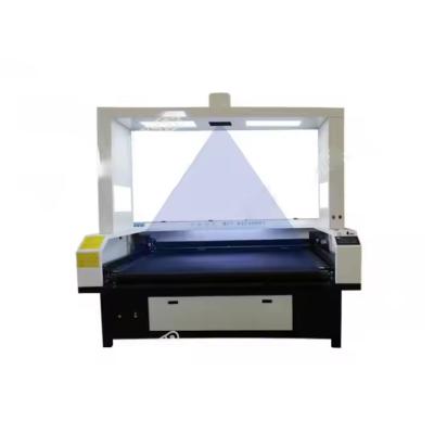 China Automatic Laser Cloth Cutting Machine 80w/100w Intelligent Identification for sale