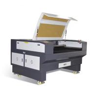 China Automatic Laser Cloth Cutting Machine 80w/100w Intelligent Identification for sale