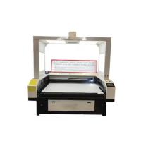 China Automatic Laser Cloth Cutting Machine 80w/100w Intelligent Identification for sale