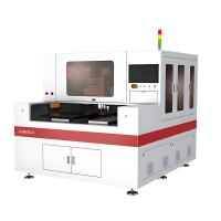 China 80W CO2 Picosecond Laser Glass Cutting Machine Gantry Type with Hiwin Guiderail Supports AI BMP PLT Graphics for Metal Cutting for sale