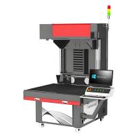 China Fast Speed SCM2000 Laser Cutting Machine 150w RF Tube Dynamic CO2 Laser Marker Supports AI BMP PLT Formats Gantry Type for sale