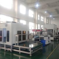 China SCM1800L Large Format CO2 Laser Marking Cutting Machine for Mat Fabric Laser Flower Burning New Condition DXF PLT BMP AI for sale