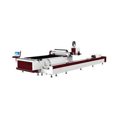 China High Accuracy Integrated Steel Metal Fiber Laser Cutting Machine AI/BMP Supported Cypcut Control Yaskawa Hiwin for Pipe Plate for sale