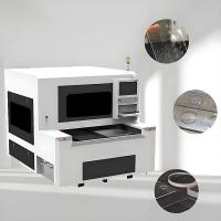 China Automatic Large Size Glass Laser Cutting Machine Hiwin Picosecond Infrared for Tempered Laminated Car Mobile Glass AI BMP PLT for sale