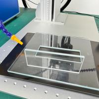 China 120W Fiber Laser Machine New for Glass Cutting Drilling Marking Sanding Engraving Paint Removing DXF 0-10mm Thick 0-150mm Dia for sale