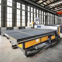 China Ultra High Speed Automatic CNC Laser Cutting Machine Gantry Type for Automotive Laminate Glass New Water Hiwin DXF Sheet Metal for sale
