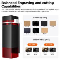 China ACMER S1 Portable Mini CNC Laser Engraver/Cutter DIY Wood Acrylic Leather Rubber MDF-for Mini Engraving Cutting Diode Laser Type for sale