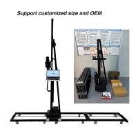 China Advanced Wireless Automatic Inkjet Printer Easy Operation Vertical Wall Flatbed Wallpaper Printer for sale