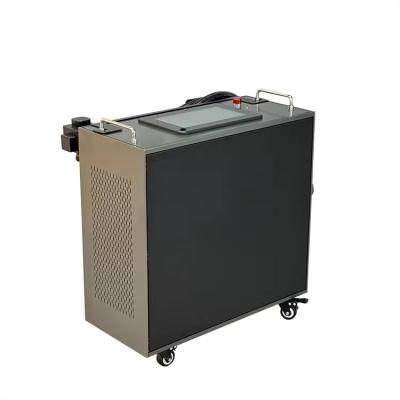 China 50W 100W MAX Pulse Laser Rust Removal Machine Laser Cleaner for Cleaning Graffiti Oil Rust Paint on Car Ship Wall Mold for sale