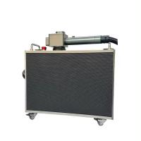 China 50W 100W MAX Pulse Laser Rust Removal Machine Laser Cleaner for Cleaning Graffiti Oil Rust Paint on Car Ship Wall Mold for sale