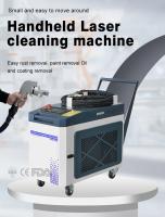 China High Power 1000w 2000w 3000w Watt Handheld Laser Cleaning Machine for Metal Oil Paint Rust Removal Stainless Stone Laser Cleaner for sale