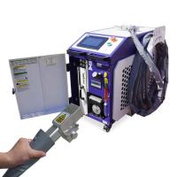 China Laser Cleaner 1000W 2000W 1500W Lazer Rust Removal Cleaning Machine for sale