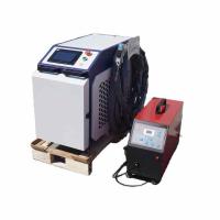 China Laser Cleaner 1000W 2000W 1500W Lazer Rust Removal Cleaning Machine for sale