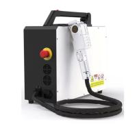 China 50W 100W 200w Pulse Laser Rust Removal Machine Portable Laser Cleaner for Metal Rust Cleaning Hand Held Laser Cleaning Machine for sale