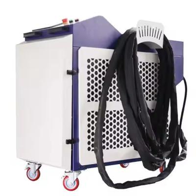 China Hot Sale1500w 2000w 3000w Portable Laser Cleaning Machine for Rust and Paint Removal for sale