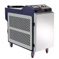 China Hot Sale1500w 2000w 3000w Portable Laser Cleaning Machine for Rust and Paint Removal for sale