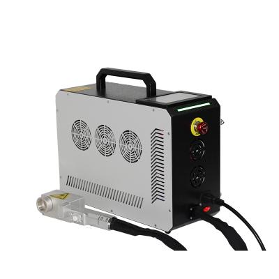 China Hot Sale Portable Handheld High Power Fiber Laser Cleaning Machine for Iron and Metal Rust Removal for Aluminum too for sale