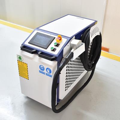China High Quality Cheap 1000w 1500w 2000w Laser Cleaning Machine Fiber Laser Rust Removal Machine for Cleaning Rusty Metal for sale