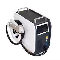 China Portable 50W 100W 200W 300W Handheld Pulse Laser Cleaning Machine for Rust of Wood Paint for sale