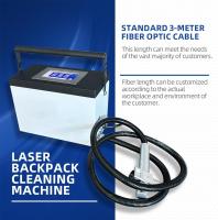 China 50W 100W 200w Pulse Laser Rust Removal Machine Portable Laser Cleaner for Metal Rust Cleaning Hand Held Laser Cleaning Machine for sale