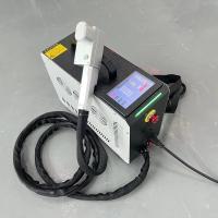 China Portable Fiber Laser Cleaning Machine Backpack Design for Rust Paint Oil Removal Air Cooling-Good Price Stainless Steel UPVC PVC for sale