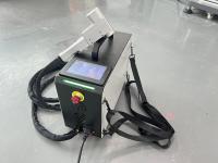 China Portable Fiber Laser Cleaning Machine Backpack Design for Rust Paint Oil Removal Air Cooling-Good Price Stainless Steel UPVC PVC for sale