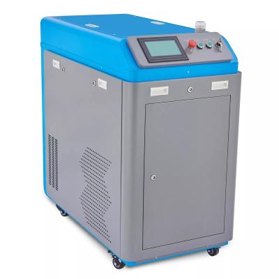 China 1500w 2000w 3000w Handheld Continuous Laser Cleaning Machine for Rust Paint Oil Removal Portable Laser Cleaner for sale