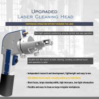 China Laser Removal Rust Cleaning 1500W 2000w 3000w Power Water Cooling Stainless Steel Engine Rust Removal Laser Cleaning Machine for sale