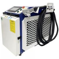 China Raycus 1500W Fiber Laser Cleaning Machine Laser Metal Wood Cleaning Machine FDA for sale