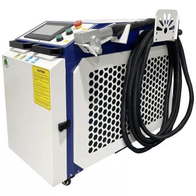 China Raycus 1500W Fiber Laser Cleaning Machine Laser Metal Wood Cleaning Machine FDA for sale
