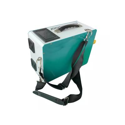 China Portable 100W Max Handheld Laser Cleaning Machine Brand Graffiti Removal Mold Cleaning Core Laser Source Motor for Wood for sale